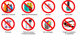 Prohibited Items – Barbados Postal Service
